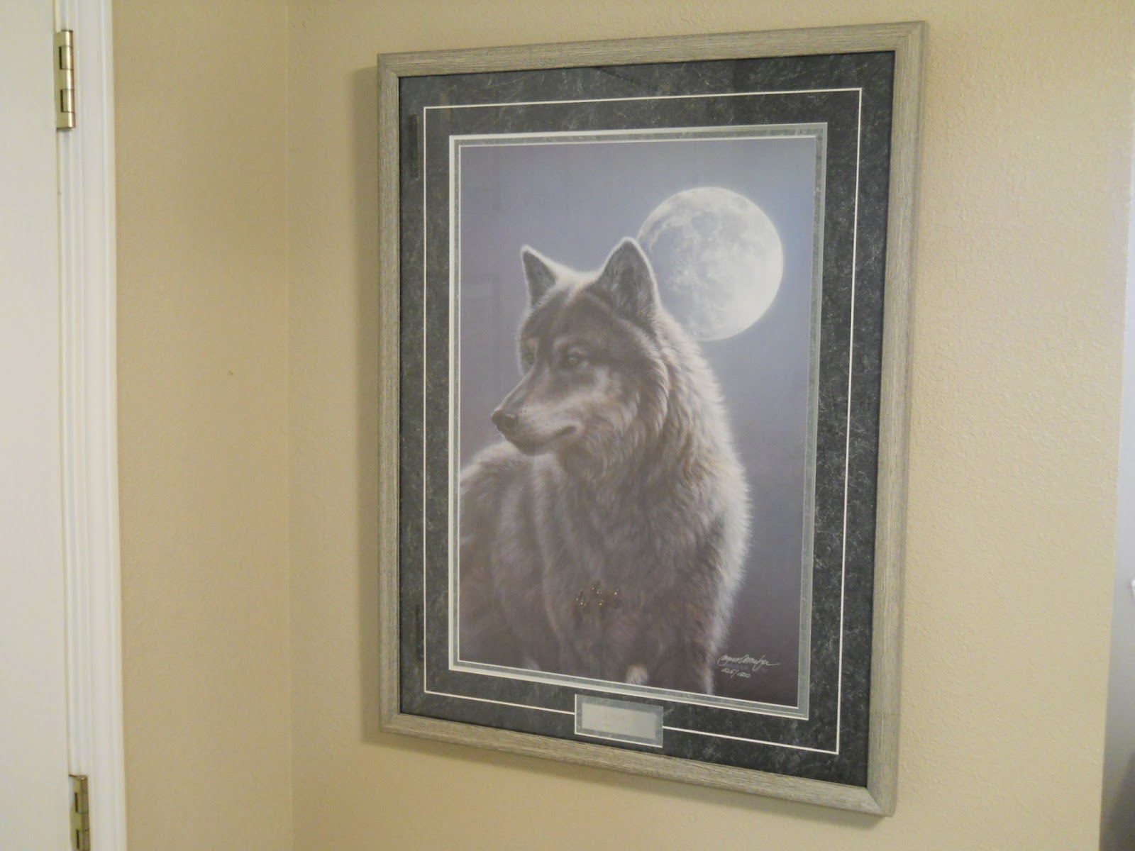 Peak Discounters: Wildlife Art: "Silhouette Timberwolf" by James Meger ...