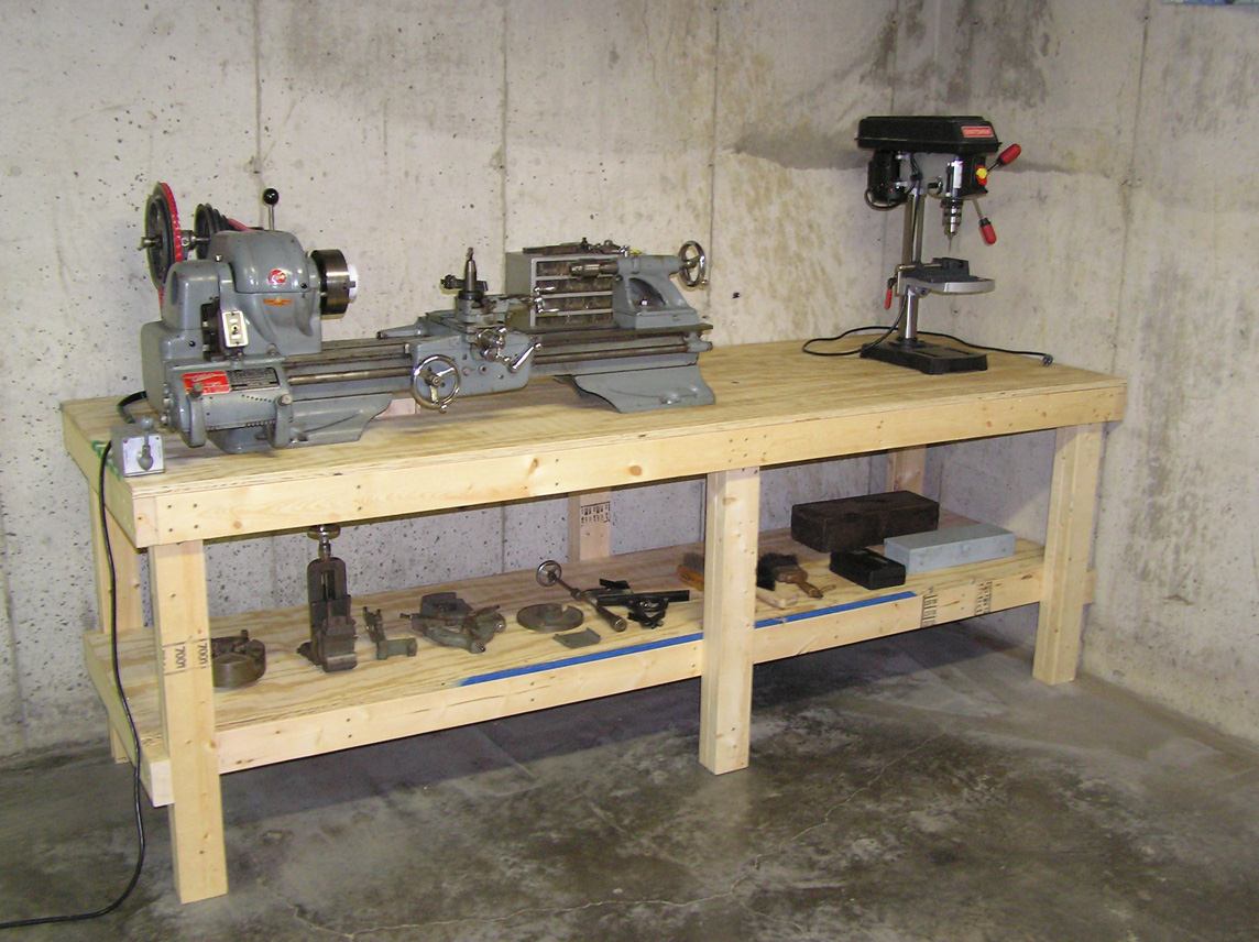 Garage ideas: Work bench ideas