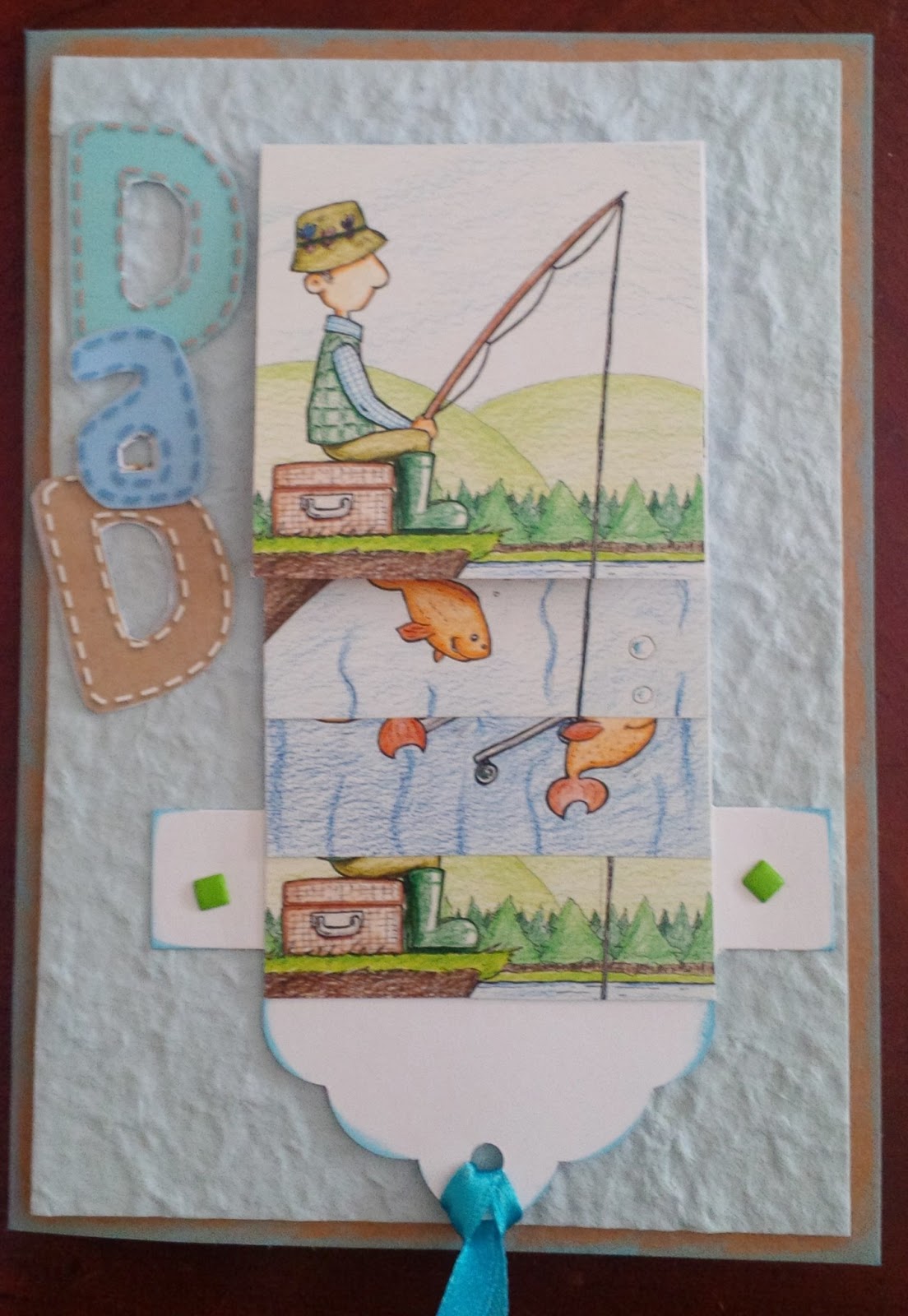 Amanda @ FreshScentsScotland: Fathers Day Waterfall Card