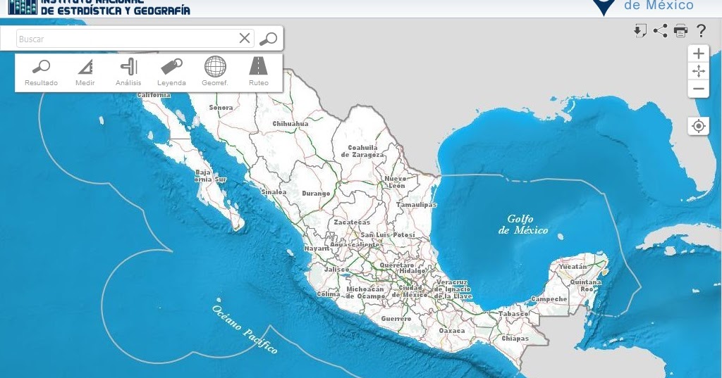 Blog IDEE: El Mapa digital de México