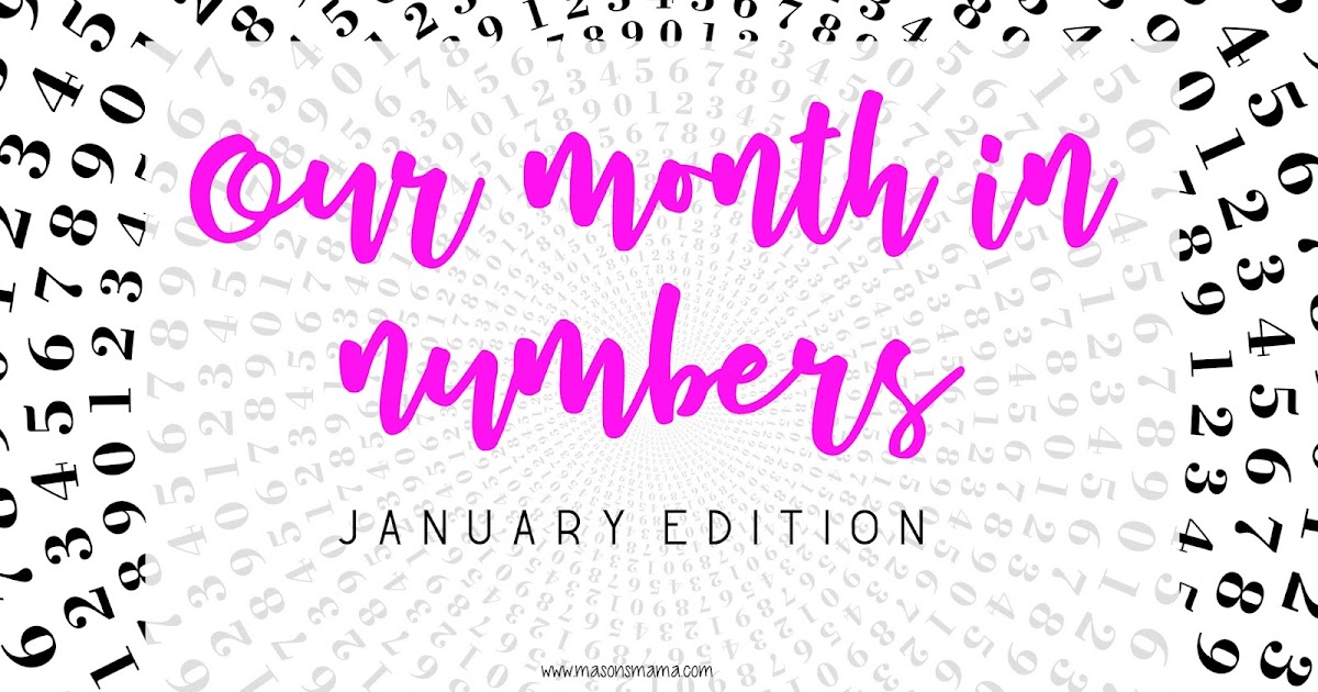 {Our month in numbers // January} - HALL AROUND TEXAS