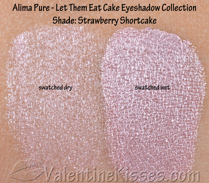 Valentine Kisses: Alima Pure - Let Them Eat Cake Shadow Set - swatches ...