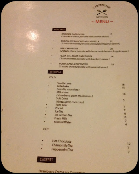 Carpentier Kitchen, Surabaya - Food, Travel and Lifestyle Blog