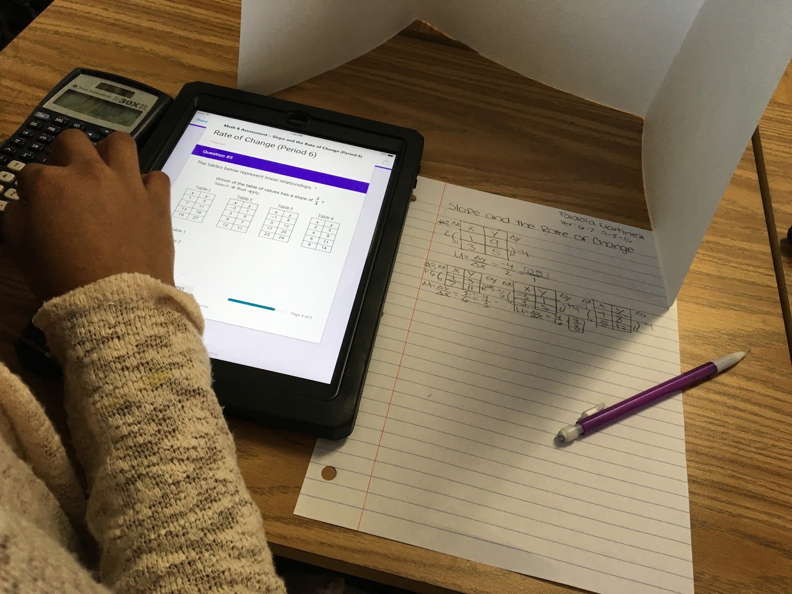 Rockstar Math Teacher ★: My Google Forms Formative Assessment on Slope