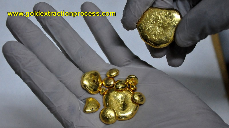 Gold extraction process