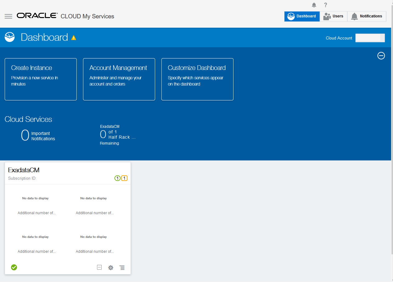 Erman Arslan's Oracle Blog: Exadata Cloud Machine -- first look, quick ...