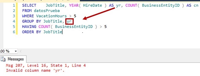 FASES DEL PROCESAMIENTO LOGICO DE UNA CONSULTA ~ SQL SERVER