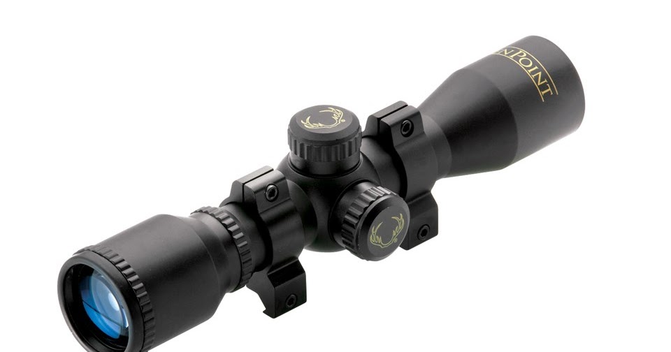 How does a rifle scope work?