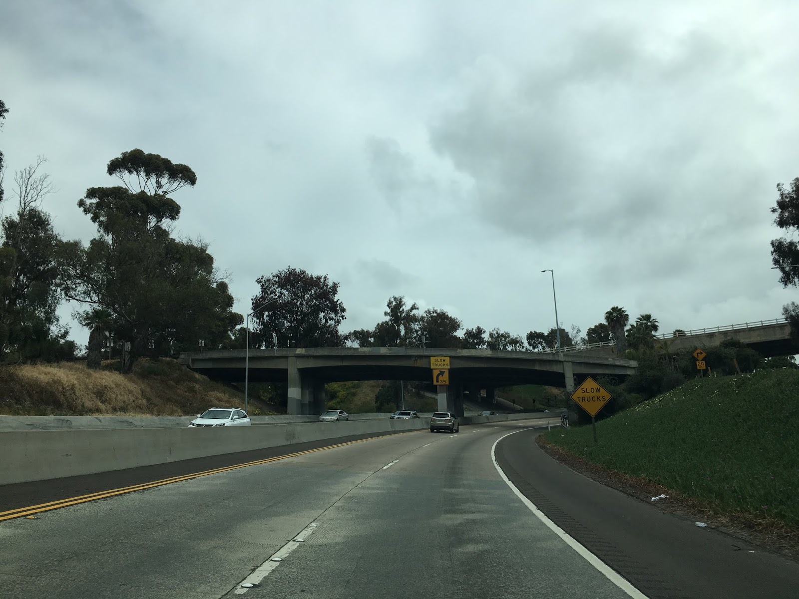 California State Route 163; Old US Route 80/395 on the Cabrillo Freeway