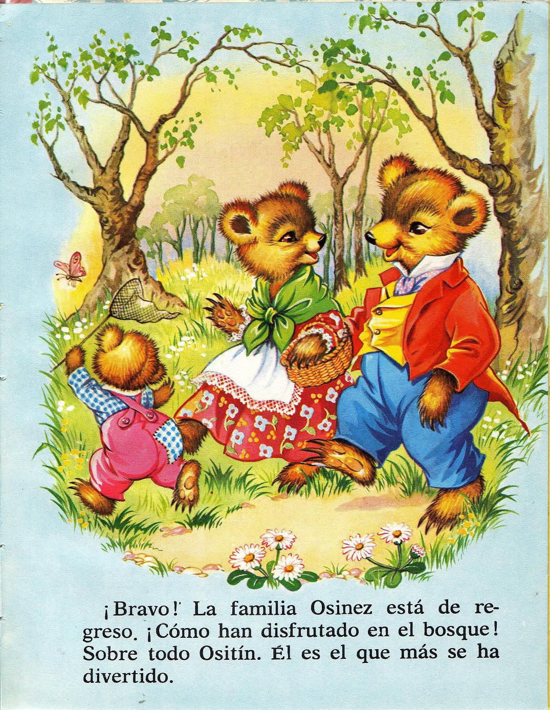 mi mundo de papel: los tres ositos