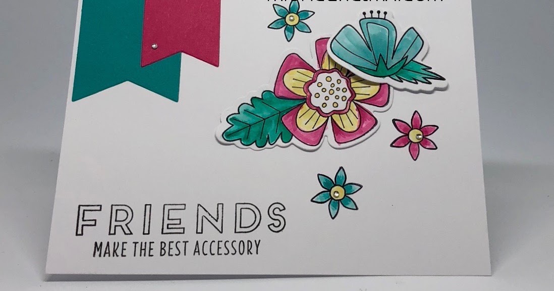 Show and Tell with Michelle: Friend Card