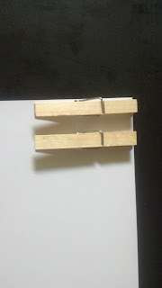 Diving Into Learning: Scrapbook Paper Covered Clothes Pins!