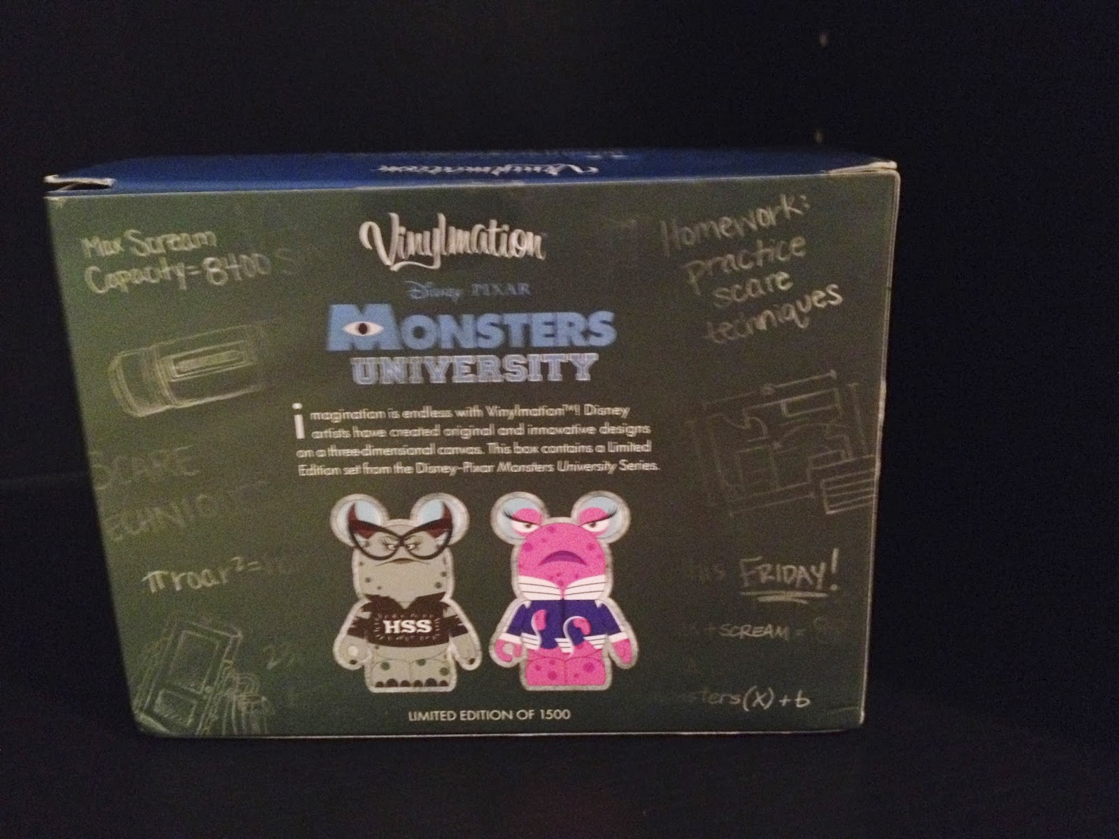 Dan the Pixar Fan: Monsters University: Rosie and Carla D23 Vinylmation ...