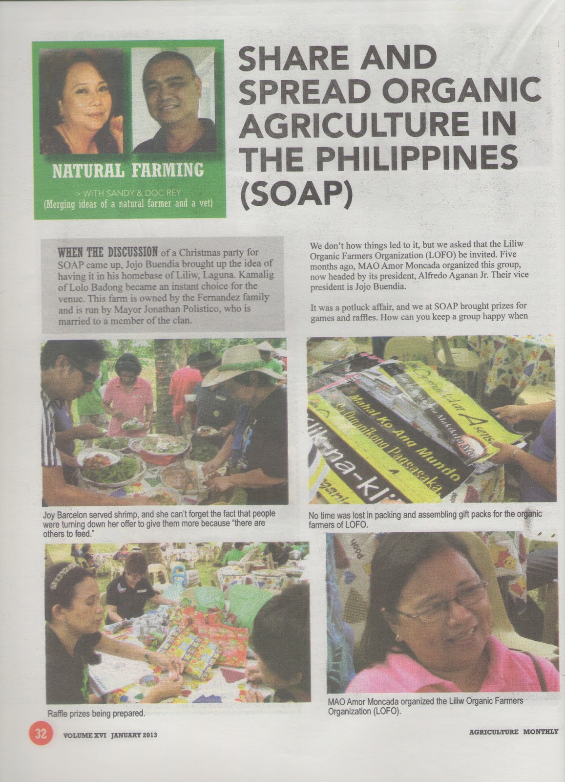 Spread Organic Agriculture in the Philippines: Share and Spread Organic ...
