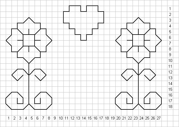 Tündérzug: Egyszerű blackwork minták (3.) (Simple blackwork patterns - Part 3)