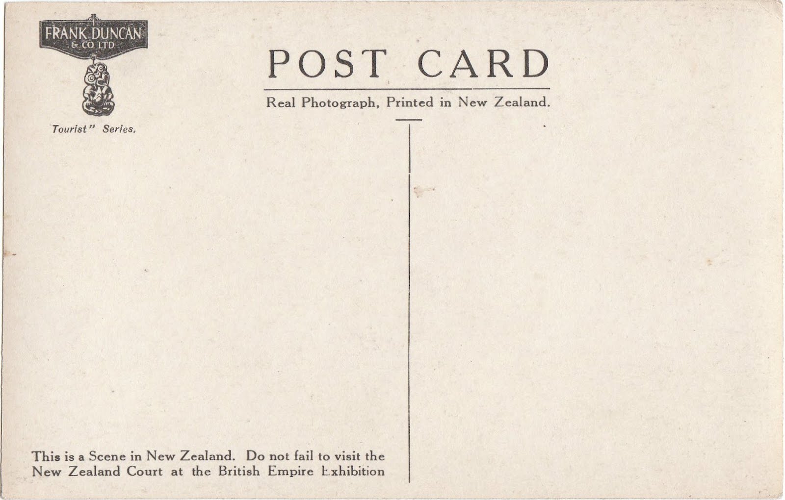 Early New Zealand Photographers: Frank Duncan and Co. Ltd.