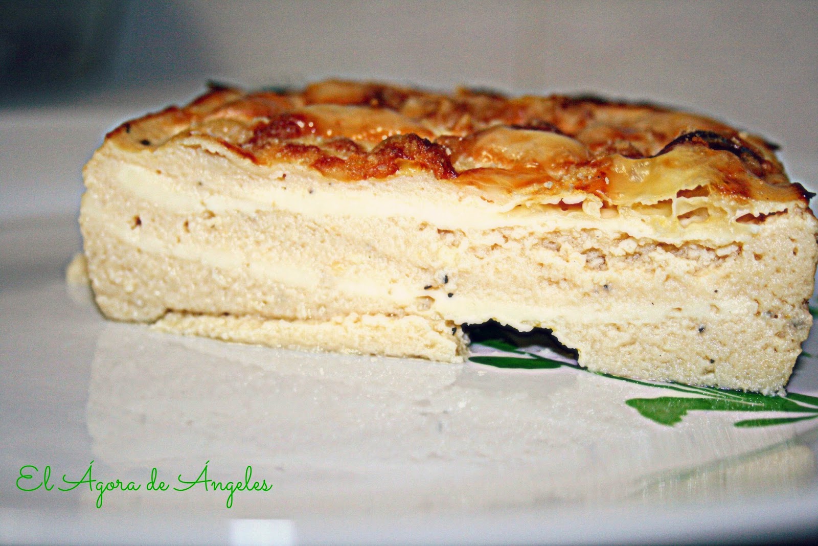 PASTEL DE COLIFLOR Y QUESO | El Ágora de Ángeles