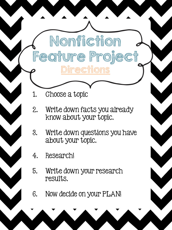 Mrs. MeGown's Second Grade Safari: All About Nonfiction Features!!!