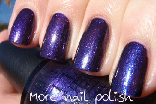 OPI Ink with Chemistry 205 ~ More Nail Polish