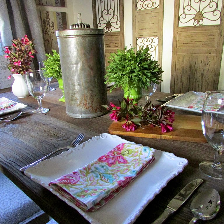 Table for 4 Rustic Style | Rustic & Refined