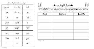 Confessions of a Primary Teacher: Mirror Sight Words
