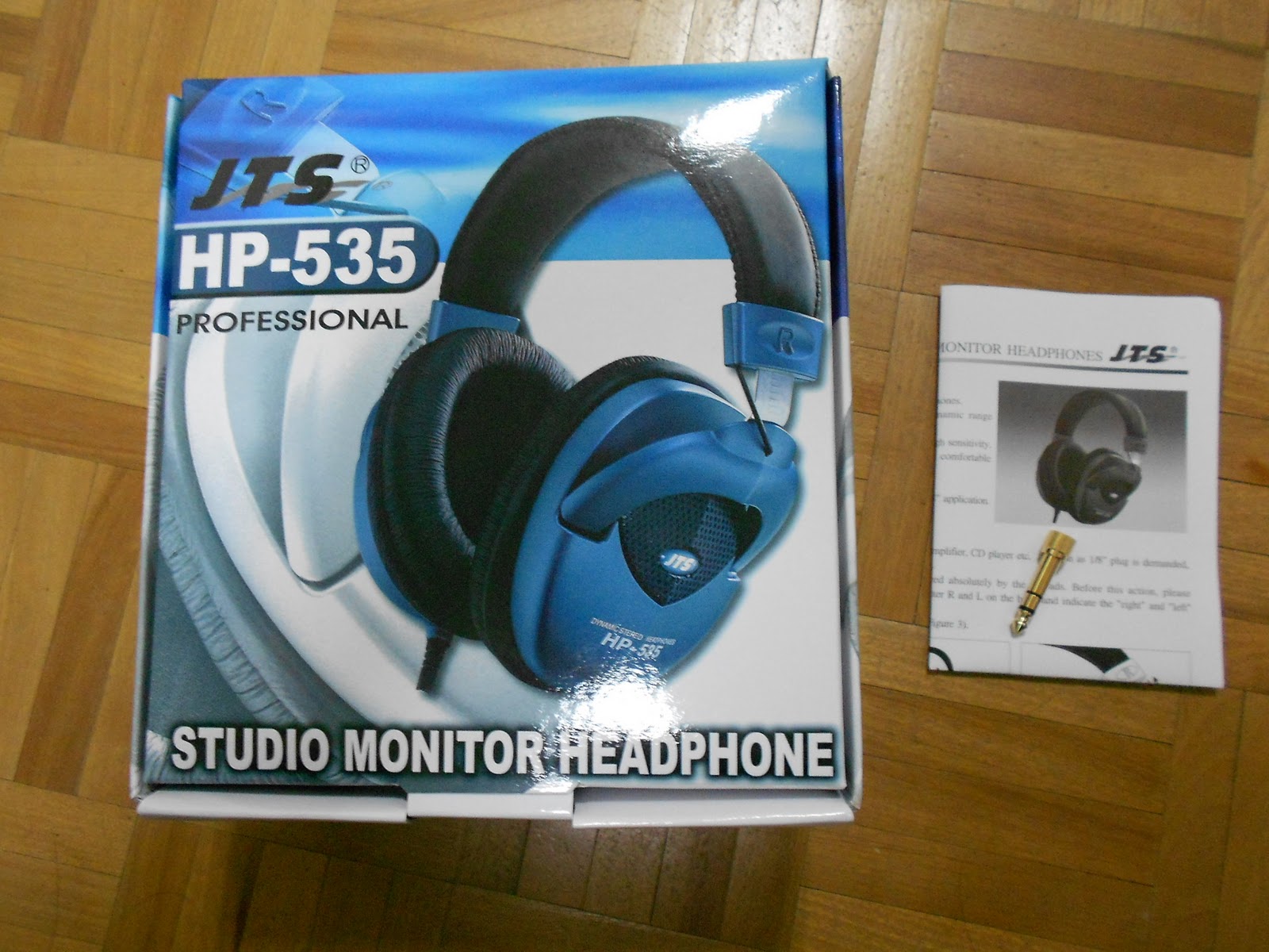 ソヌスブログ: JTS HP-535 ヘッドホン レビュー