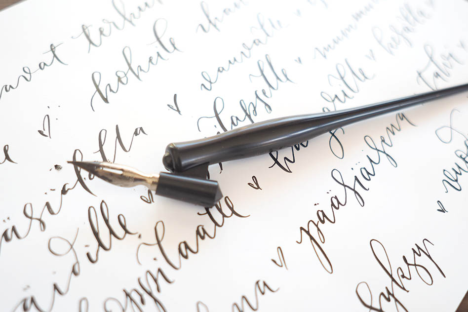 Marika KK Calligraphy: Modernin kalligrafian (modern calligraphy ...