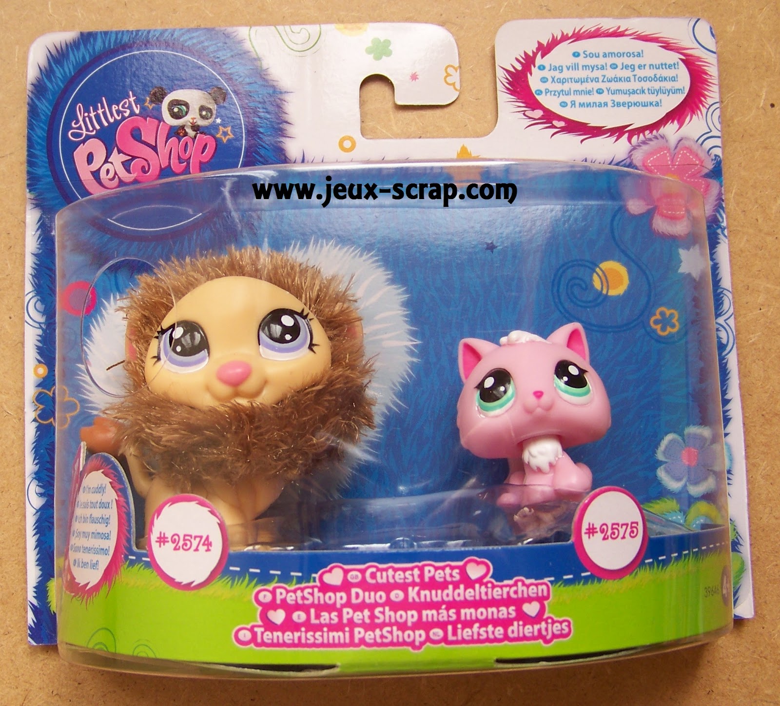 Blog Boutique Jouets Jeux-Scrap: Pet shop Tout Doux