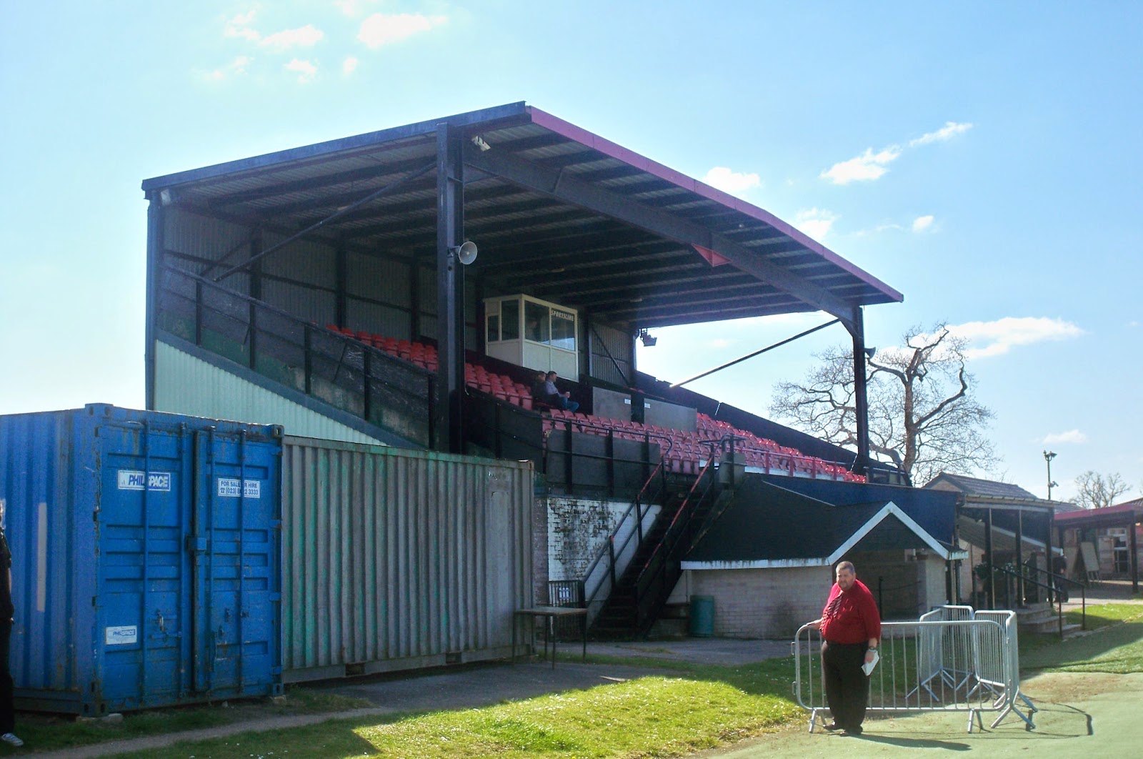 Football Grounds visited by Richard Bysouth: Fareham Town F.C