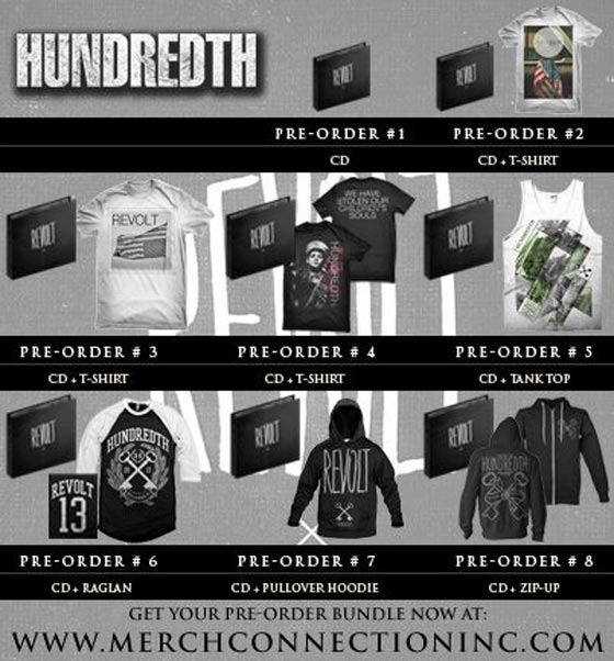 HUNDREDTH “REVOLT / RESIST” EP PREVIEW | The Circle Pit