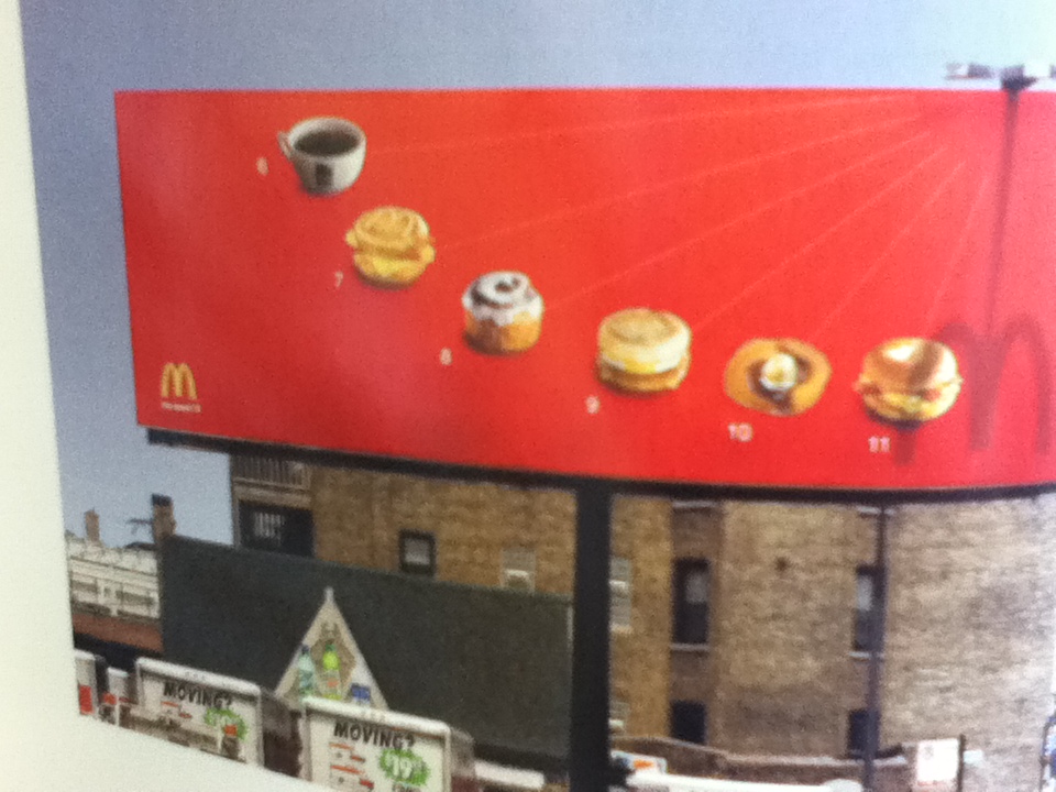 Designer_Amber: McDonald's Bulletin Board
