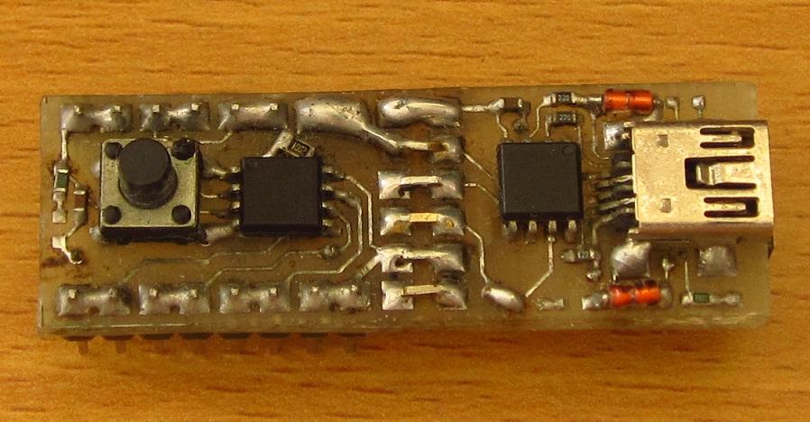 Funduino: ATtiny45 Software serial