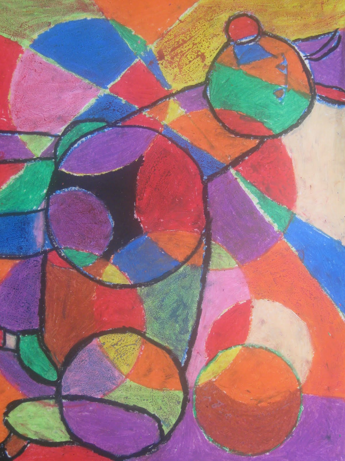 Cubist Animal Art Rowland Hall