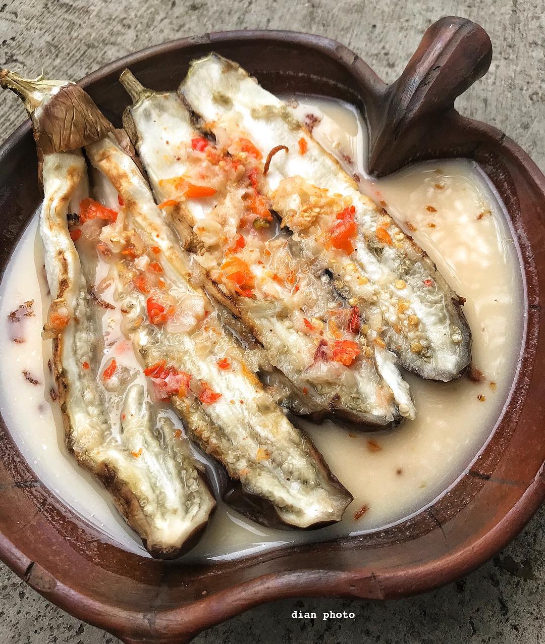 Resep Pecel Santan Terong Bakar By @dianayupuspitasari | Cari Resep