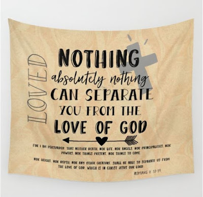 Christian Quotes Gift Shop: Bible Verse Wall Tapestries