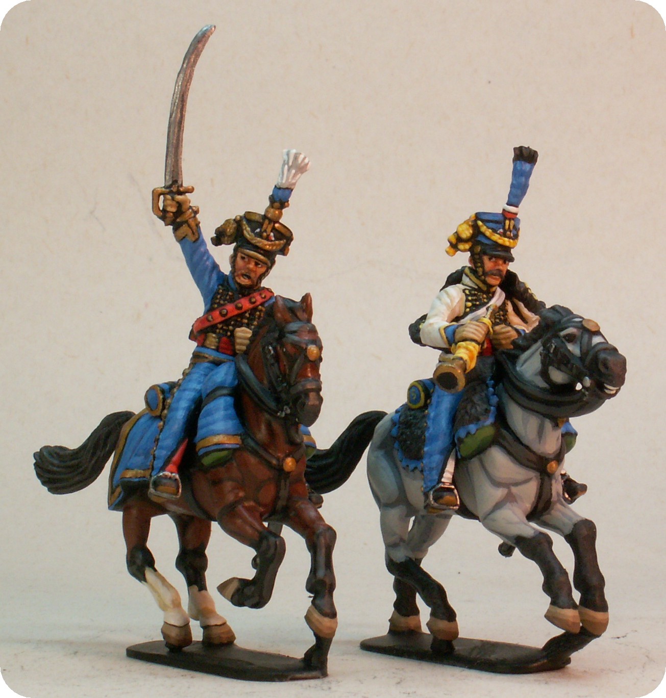 Over Open Sights: Perry Miniatures French Napoleonic Hussars. 5th Hussars.