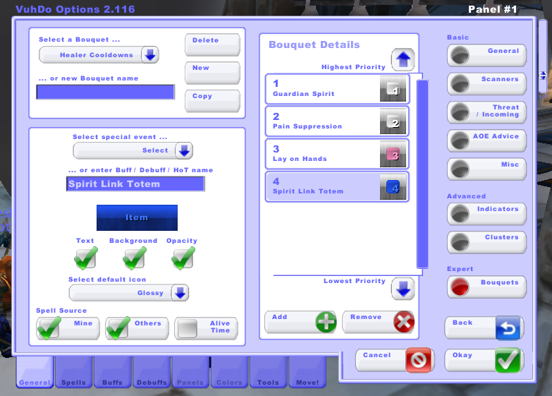 Vuhdo Guide: Vuhdo Setup Walkthrough