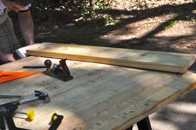 dare to dream...: DIY farmhouse table - part two