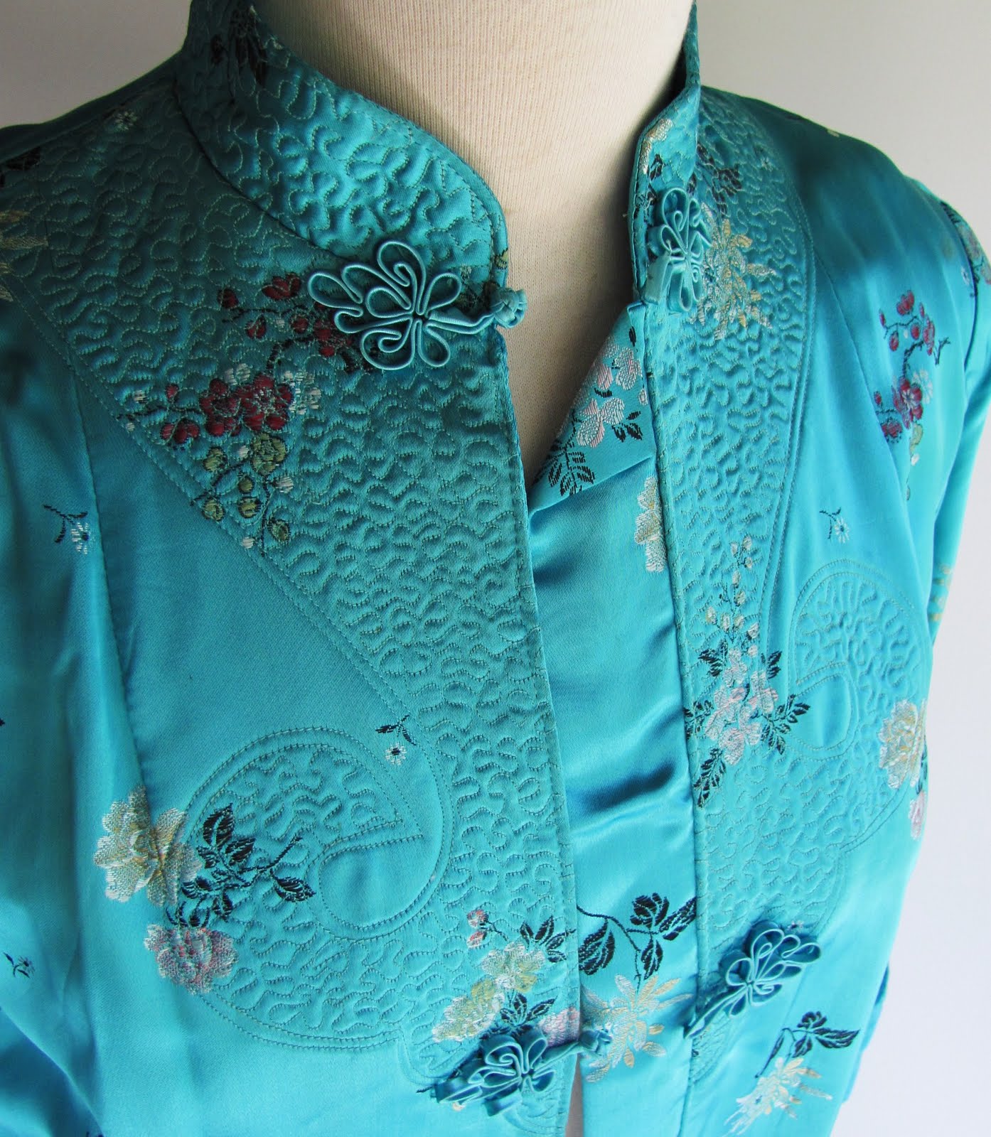 Vintage Detail: Chinese Silk Brocade Robe | Hairstyle Artist 2011