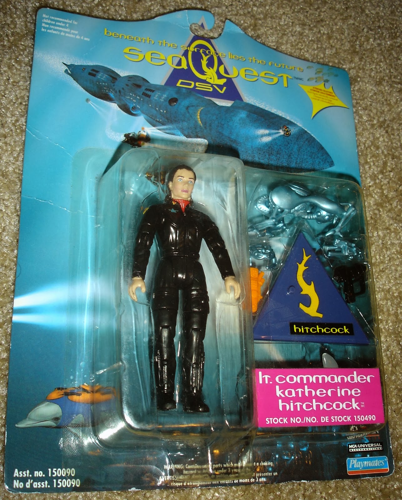 seaQuest Merchandise, Props, and Scripts: seaQuest Action Figures ...