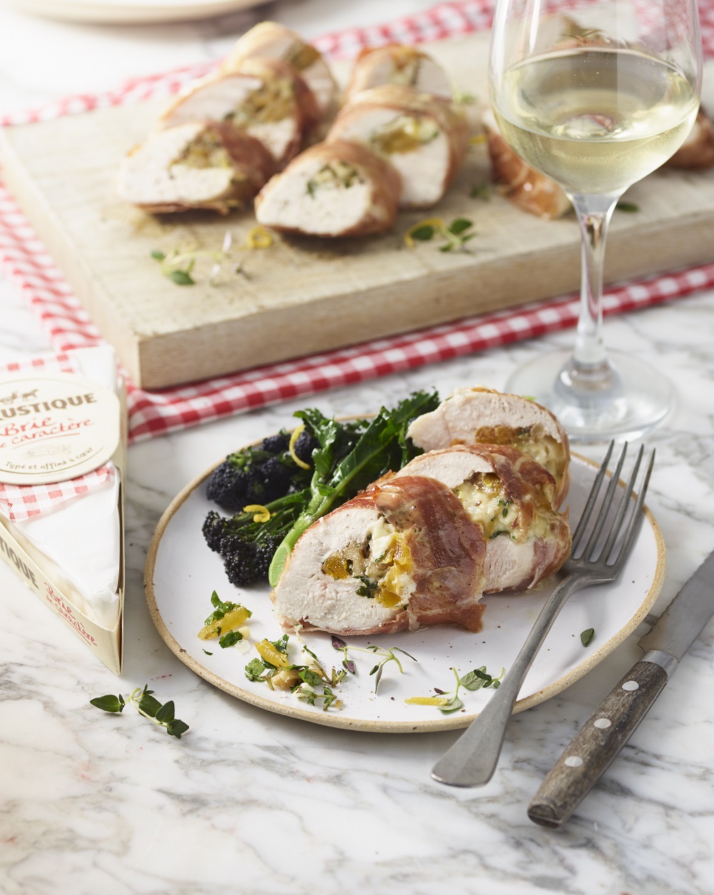 Le Rustique Brie de Caractère, Apricot, And Walnut Stuffed Chicken ...