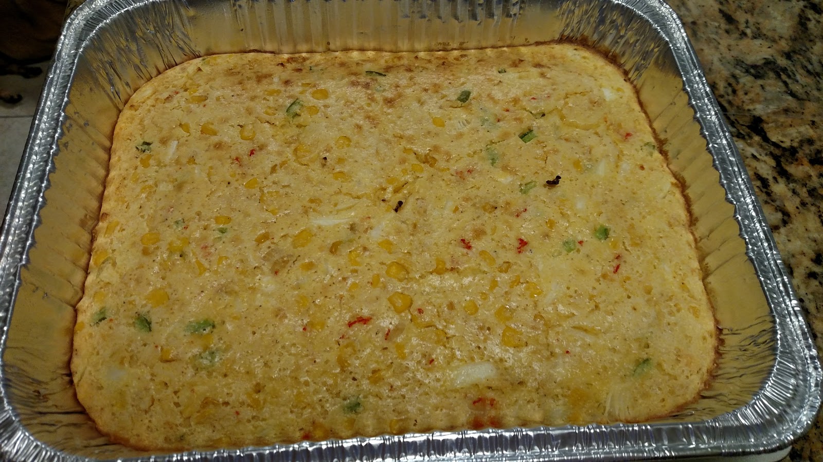 Hot Southern Mess: Crawfish Cornbread
