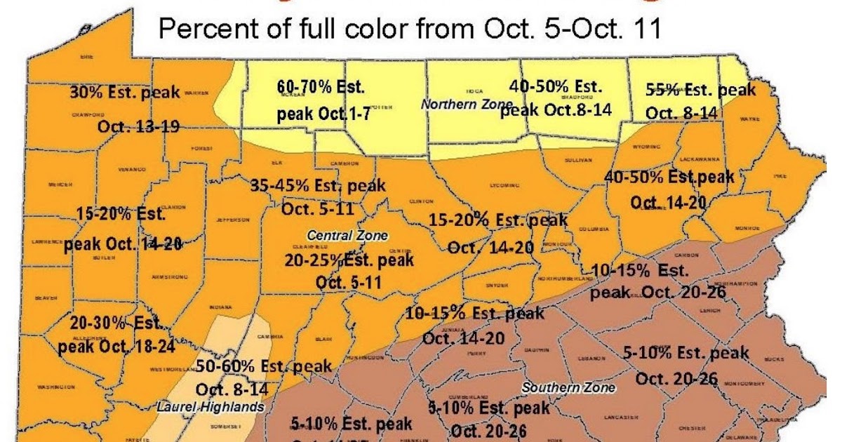 PA Environment Digest Blog: New Fall Foliage Report Now Available From ...