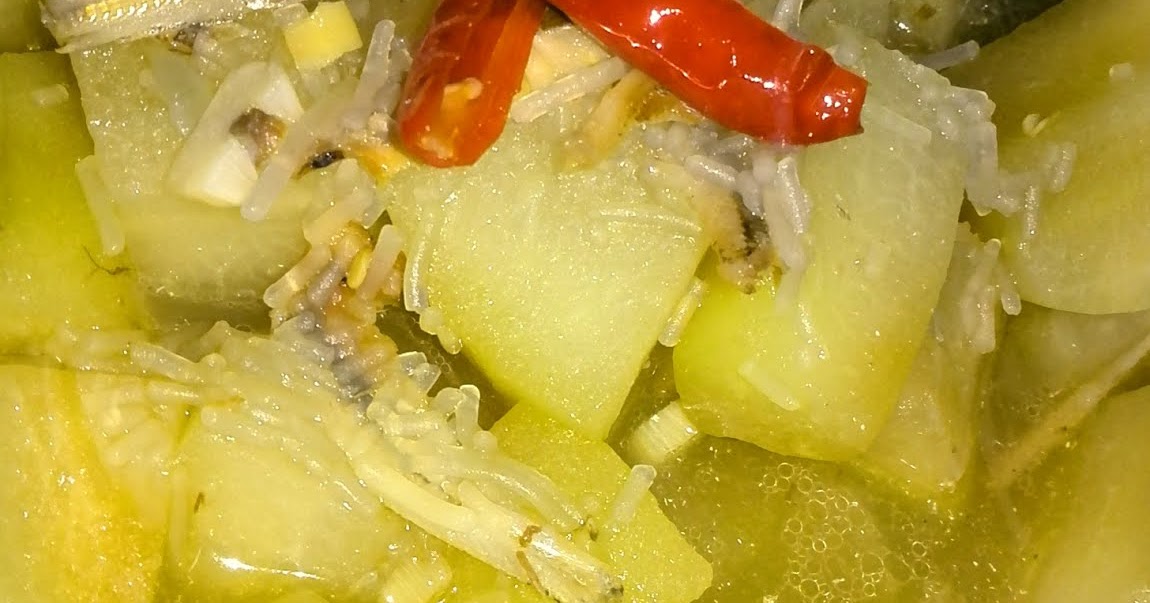 namakucella: LABU SIAM MASAK SUP