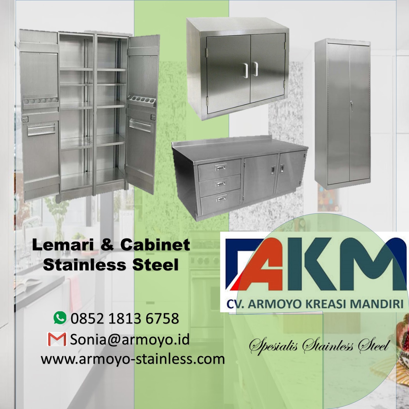Top Ide 15+ Lemari Stainless Steel