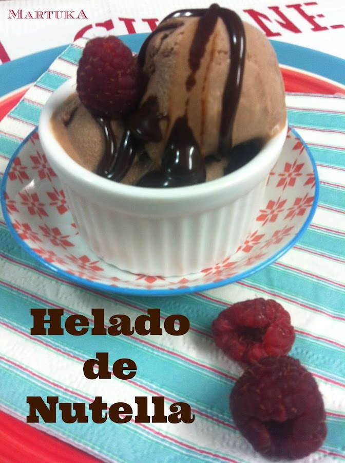 Helado De Nutella O De Nocilla | Cocina