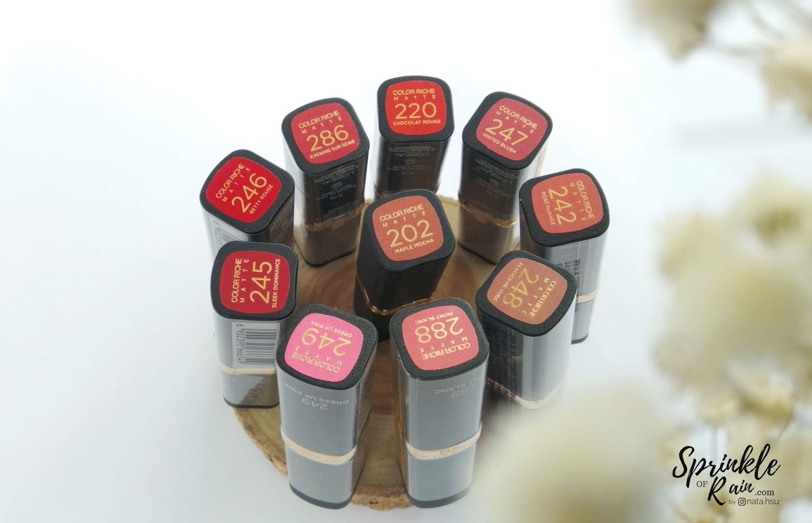 [REVIEW + SWATCHES] L'Oreal Paris - New Color Riche Matte Lipstick ...