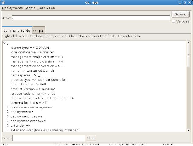 Middleware Technologies: Management Command Line Interface (CLI)