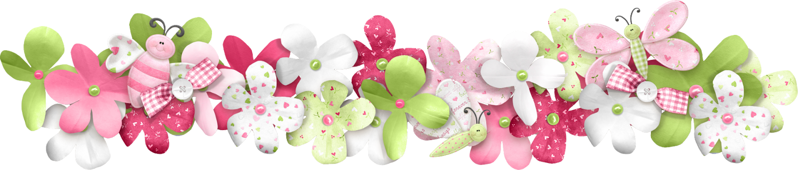 Cenefas de flores para imprimir - Imagui