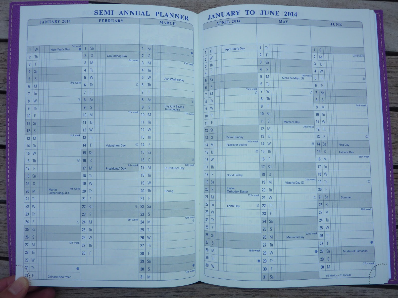 Plannerisms: Quo Vadis Space 24 week + notes planner